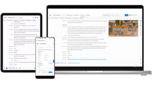 Access and playback the court record | For The Record